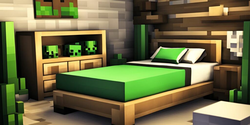 20 Minecraft Bedroom Ideas » Mattress Vela
