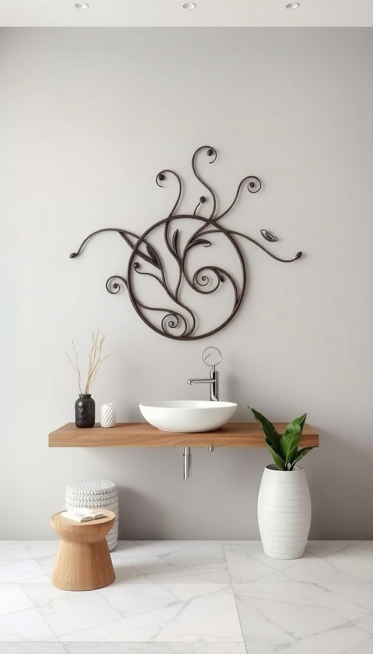 23 Metal Wall Art Ideas » Mattress Vela