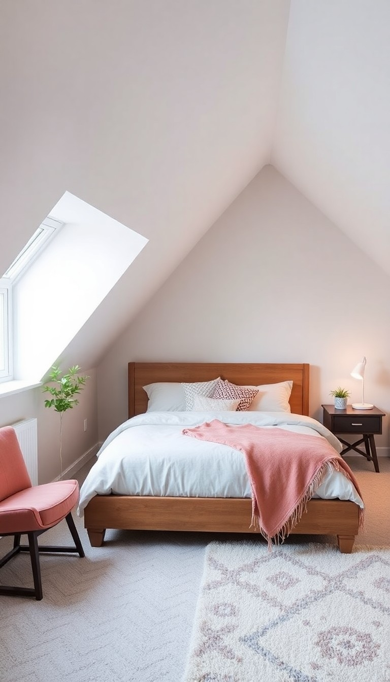 21 Sloped Ceiling Bedroom Ideas » Mattress Vela