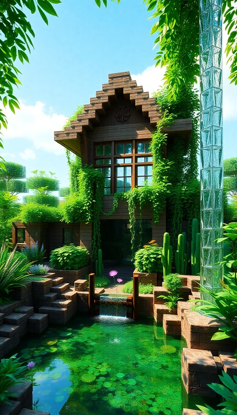 21 Minecraft Garden Ideas That Will Make Your Base Bloom » Mattress Vela